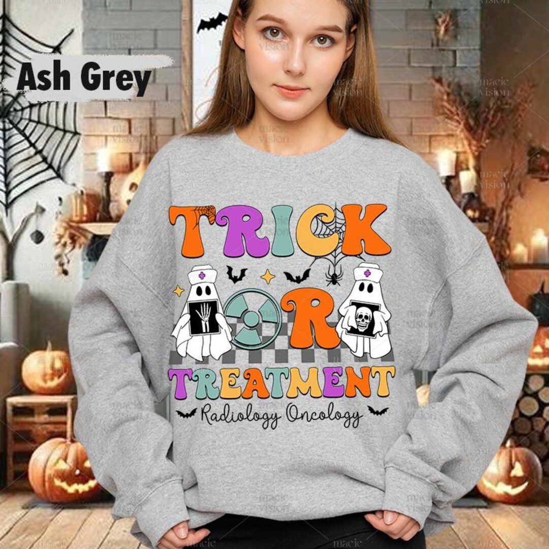 Halloween Radiology Crew Shirt, Trick or Treatment Rad Tech Halloween Shirt, Xray Tech Shirt ...