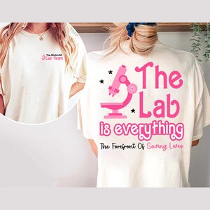 Personalized Lab Team Shirt, Medical Lab Science, Lab Tech Shirt, the ...