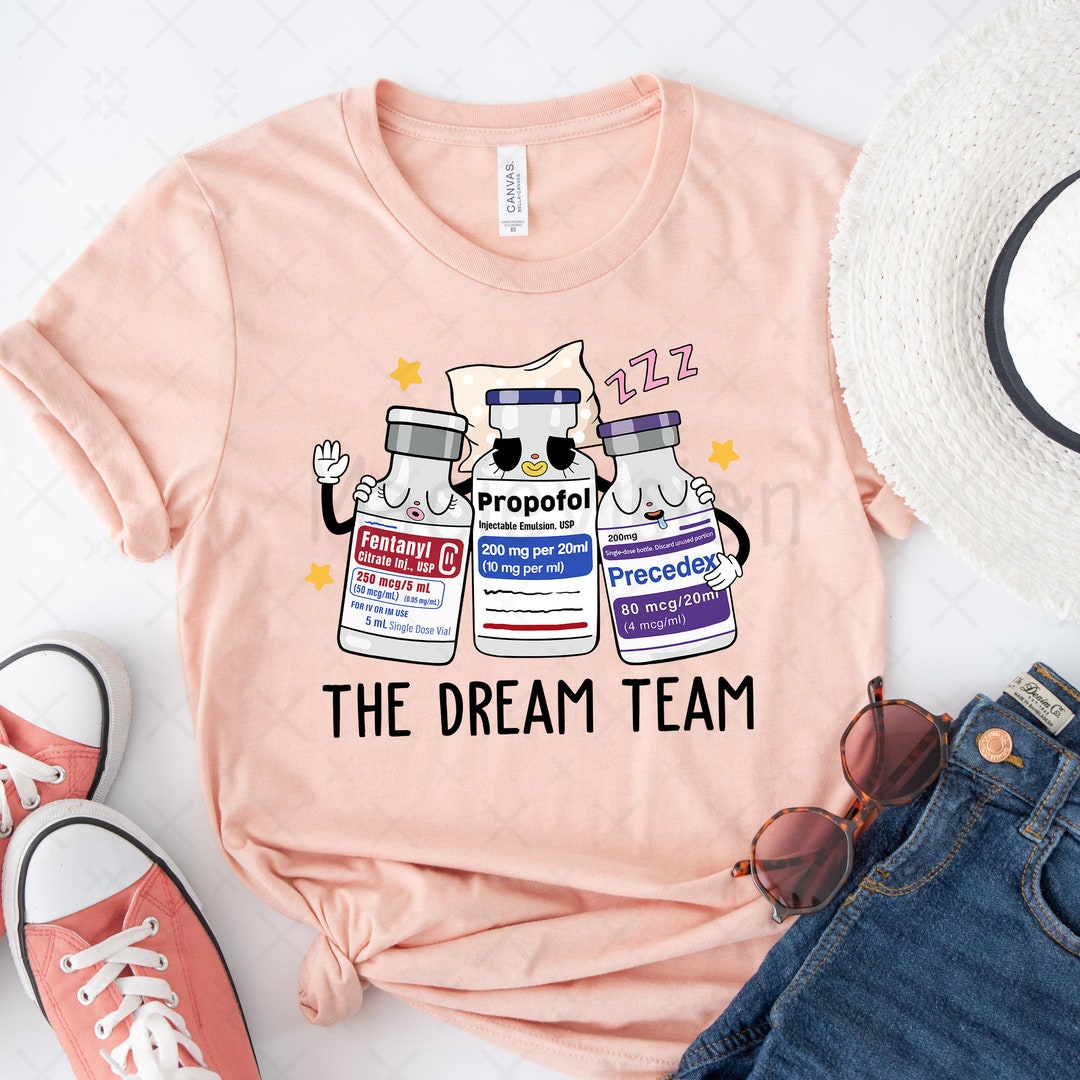 ICU Nurse Shirt, Dream Team Sweatshirt, Icu Nurse, Anesthesiologist ...