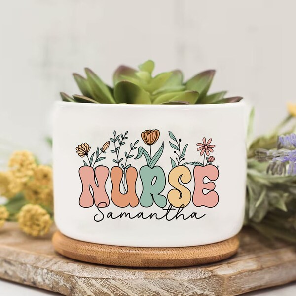 Monogram Planter - Etsy