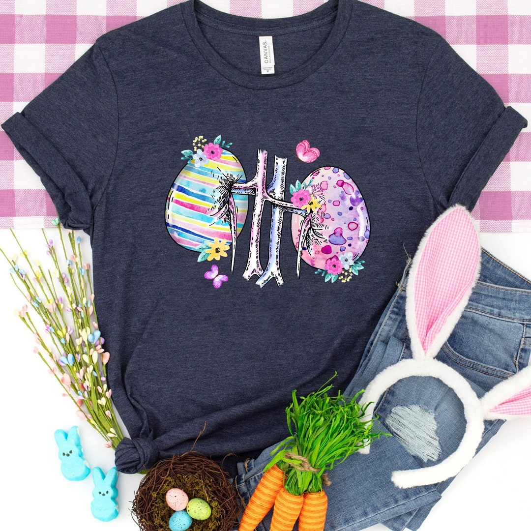 Easter Dialysis Nurse Shirt, Dialysis Technician Nurse Shirts Shamrock ...