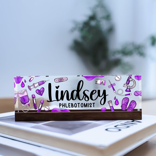 Desk Plate - Etsy