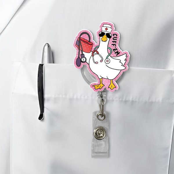 Er Nurse Badge Reel - Etsy