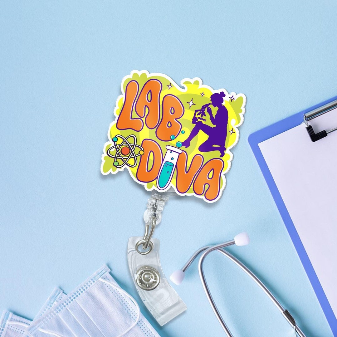 Lab Week 2025 Badge Reel, Funny Lab Diva, Medical Lab Science ...