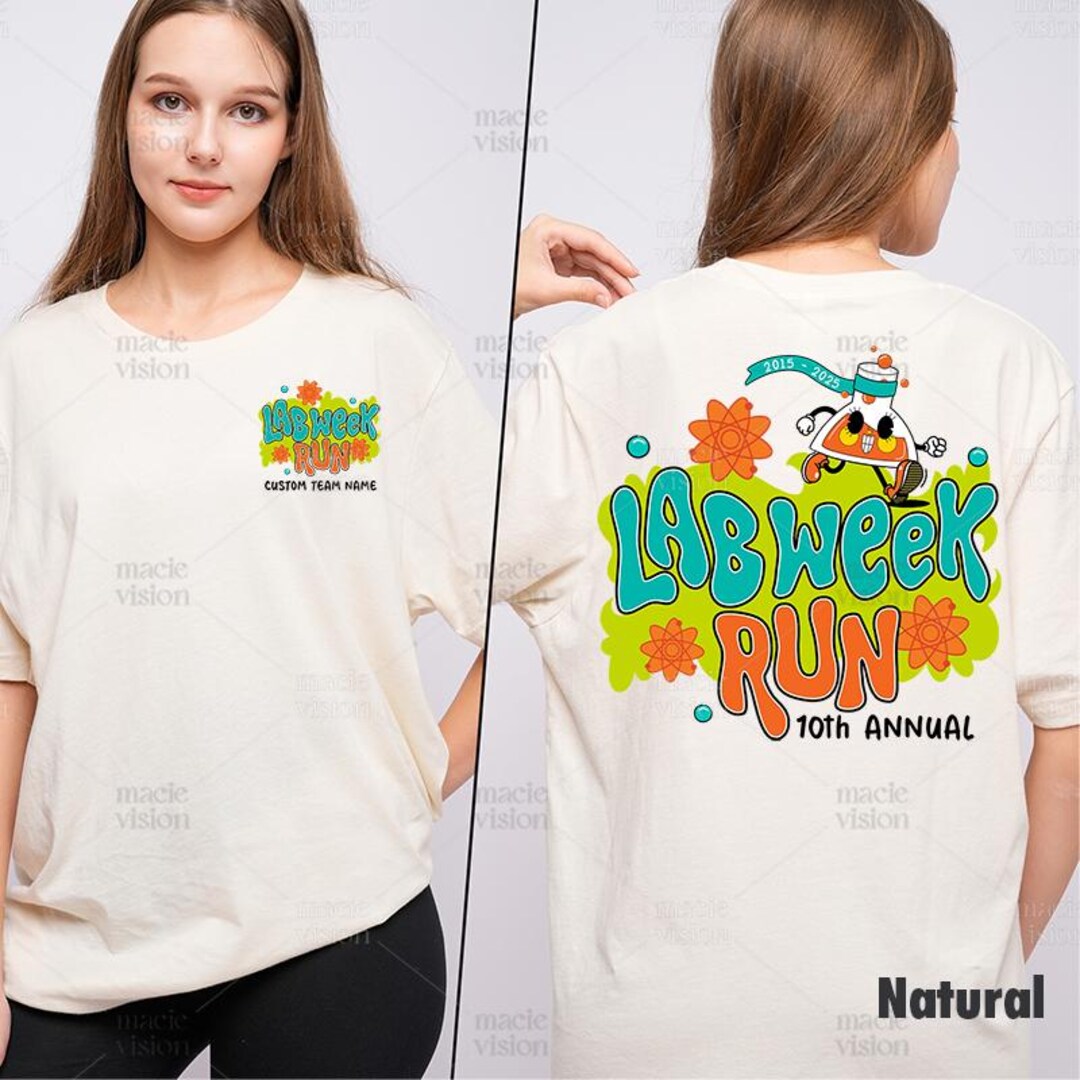 Retro Lab Week 2025 Shirt, Lab Week Run 10th Annual 2025, Medical Lab ...