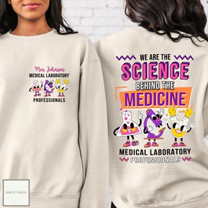 Personalized Lab Tech Team Group Shirt,medical Laboratory Professional ...