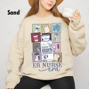 ER Nurse Shirt, Er Nurse Crew Shirt, Funny ER Ed Nurse Tech Shirt ...