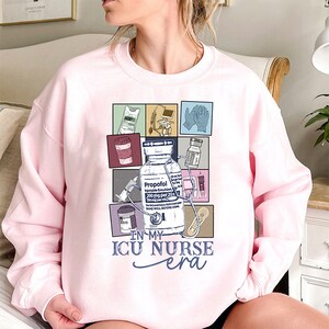 ICU Nurse Shirt, in My ICU Nurse Era Sweatshirt, Emergency Medicine ...