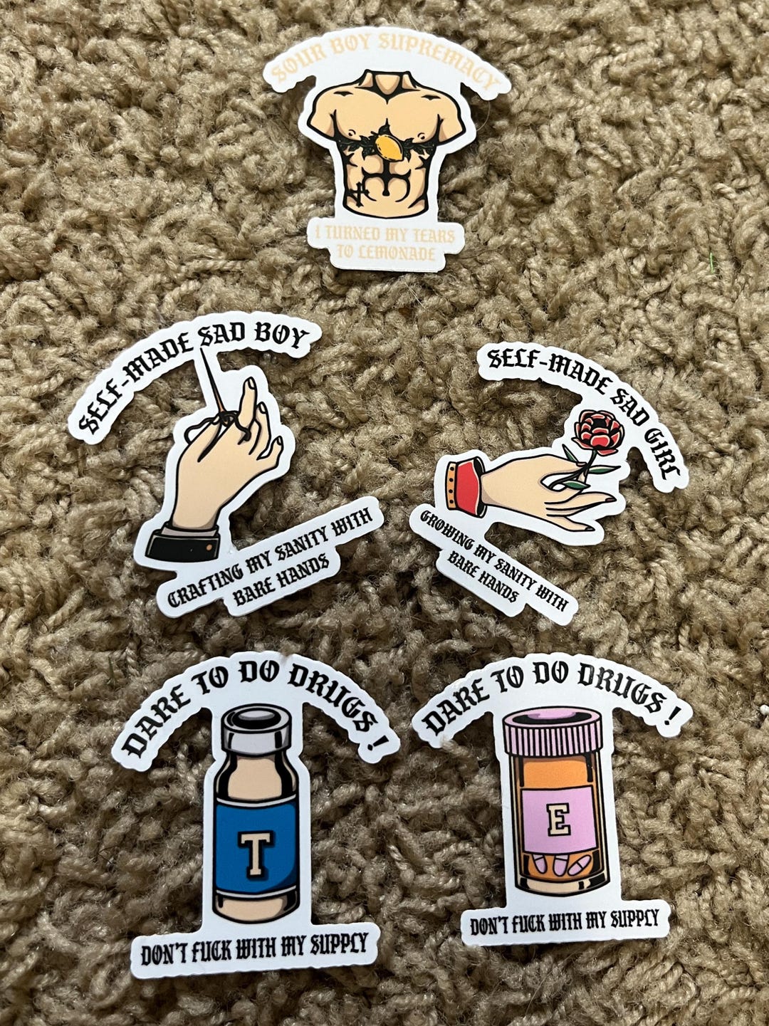 Transmasc and Tansfem Pride Sticker Pack - Etsy