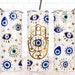 Evil Eye Ojo Turko 20 Oz Sublimated Tumbler - Etsy