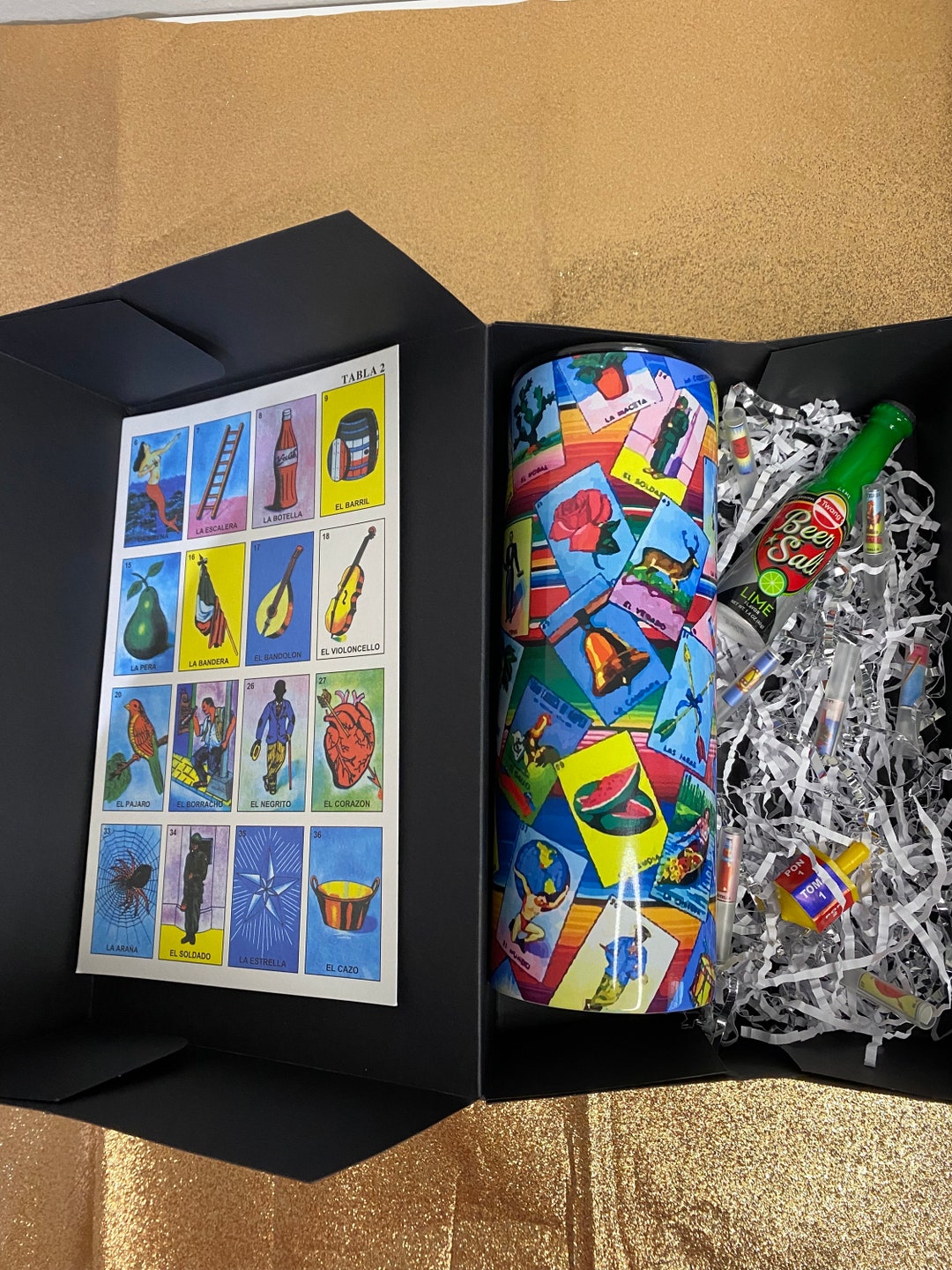 Loteria Sublimated Tumbler Gift Box - Etsy
