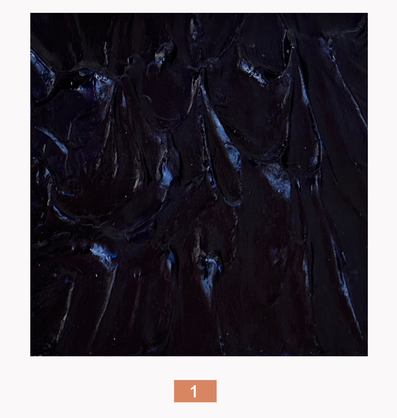 Prussian Blue, Vein, 3D Plaster Relief Wall Art Sculpture Squares ...