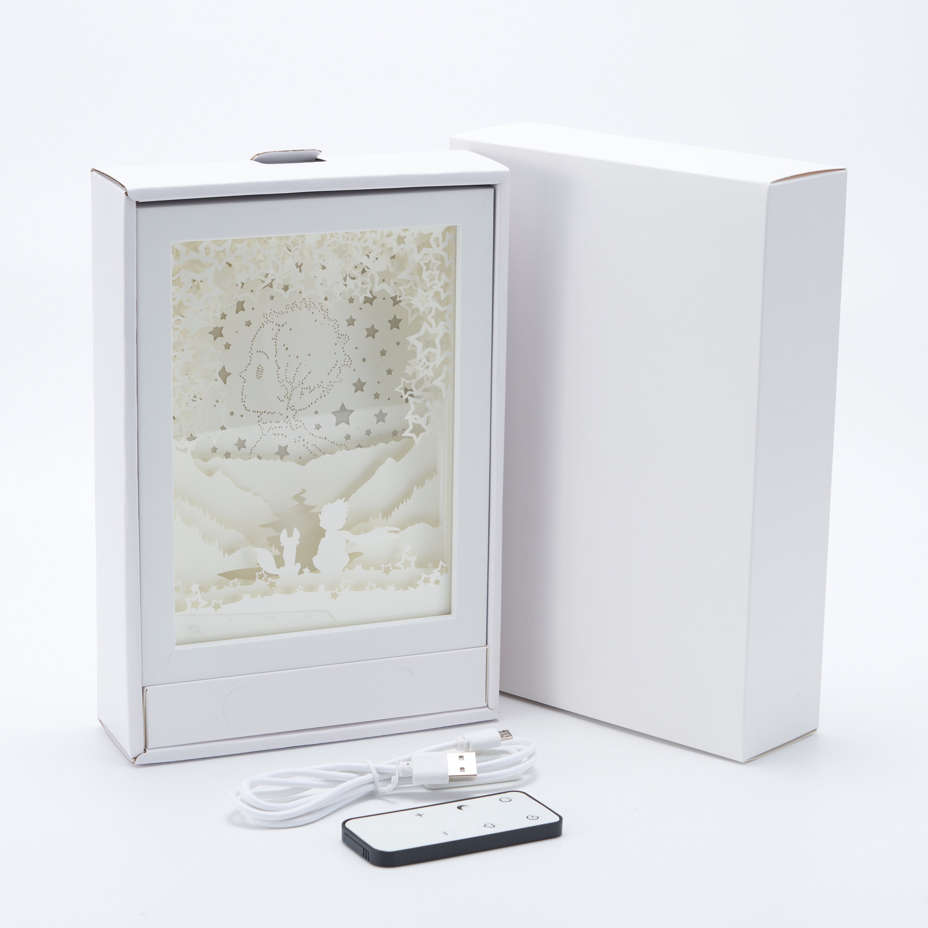 Papercut Light Box Paper Carving Light Box Night Light 3d Led Light Box ...