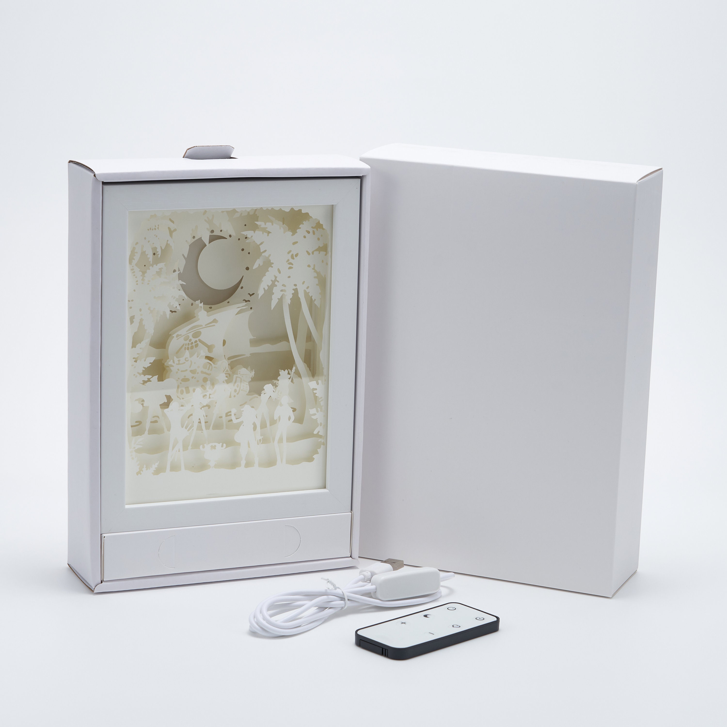 Papercut Light Box Paper Carving Light Box Night Light 3d Led Light Box ...