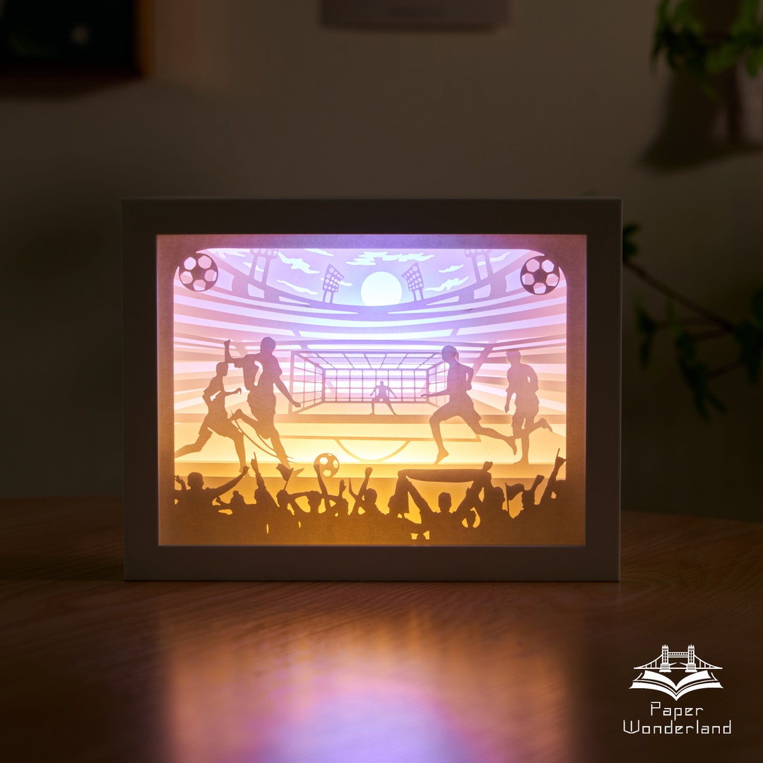Papercut Light Box Paper Carving Light Box Night Light 3d Led Light Box ...