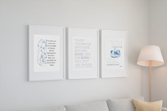 Chronicles of Narnia Digital Print Designs - Etsy