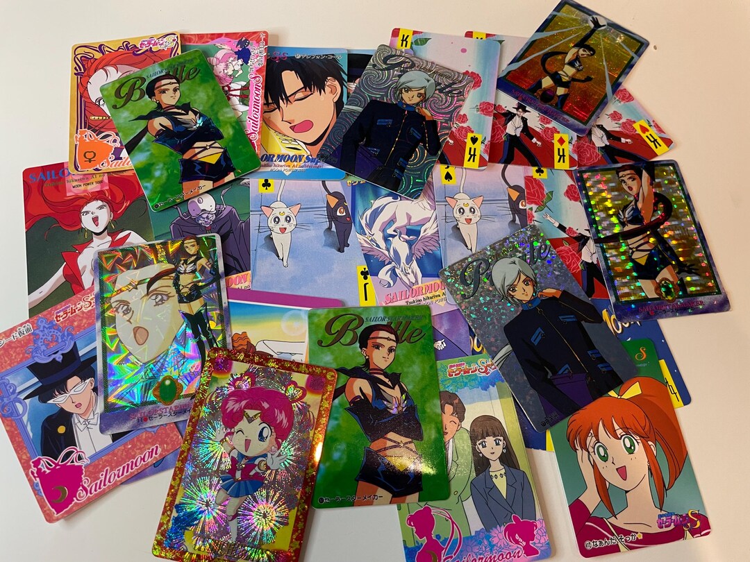 1x Sailor Moon Collector Card | Vintage 90s | Tuxedo Mask, Starlights ...