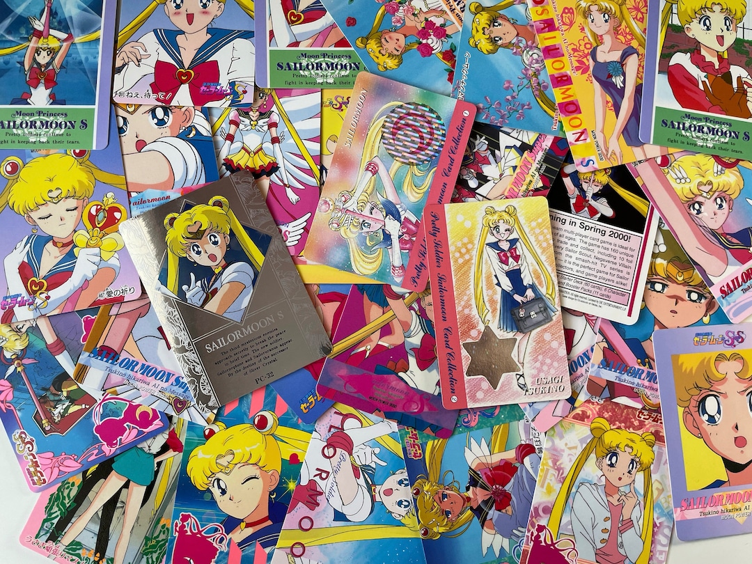 1x Sailor Moon Collector Card Vintage 90s Serena, Tsukino Usagi - Etsy