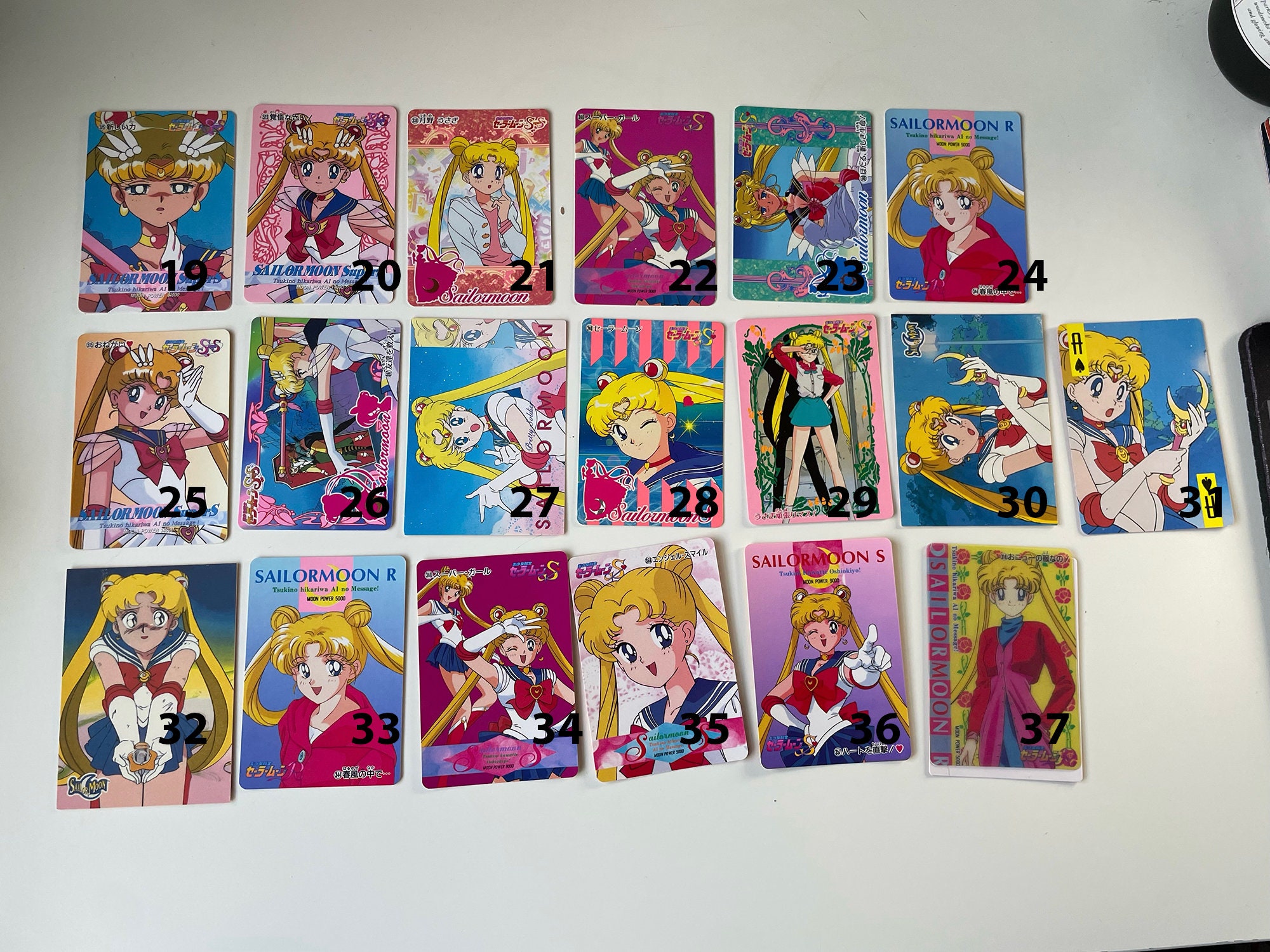1x Sailor Moon Collector Card Vintage 90s Serena, Tsukino Usagi - Etsy