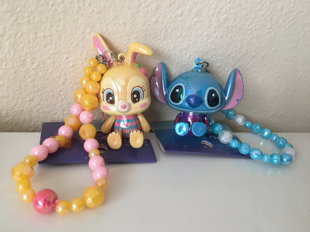 Vintage Bonnie Rabbit Laser Light Pendant/ Vintage Stitch Keychain ...