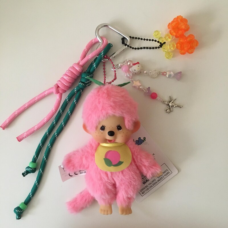 Monchhichi Keychain - Etsy
