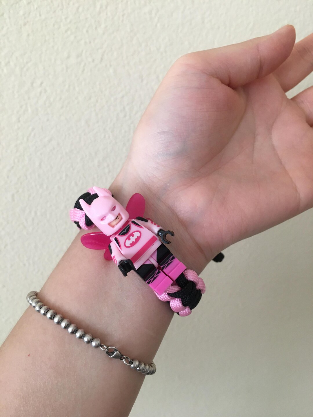 Handmade Batman Fairy Lego Bracelet, Friendship Bracelet, Batman ...