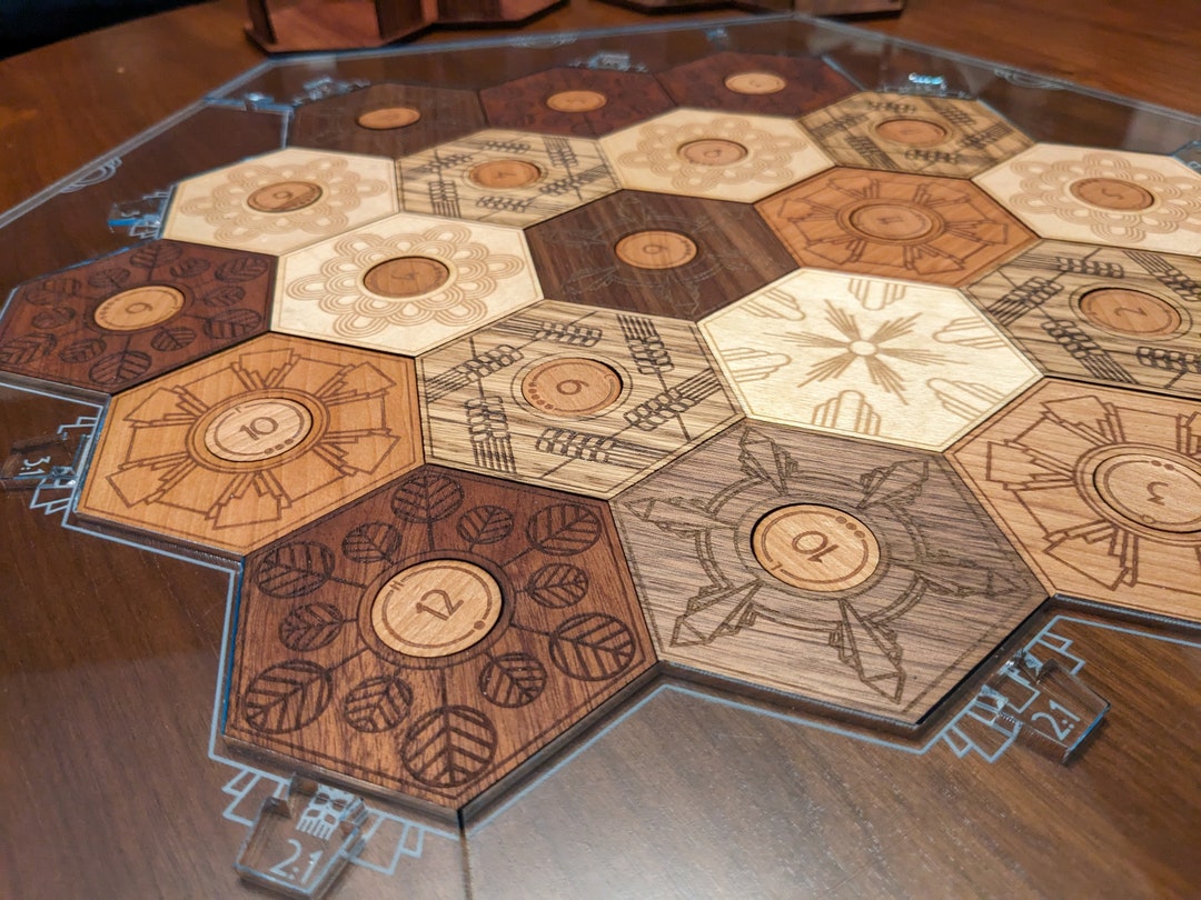 Art Deco Style Custom Catan Set - Etsy