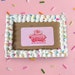Fake Cake Photo Frame With Sprinkles - Decoden Photo Frame - Unique ...