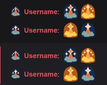 Starfield Nasapunk Nasacore Spacepunk Spacecore Twitch Sub Icon Set ...