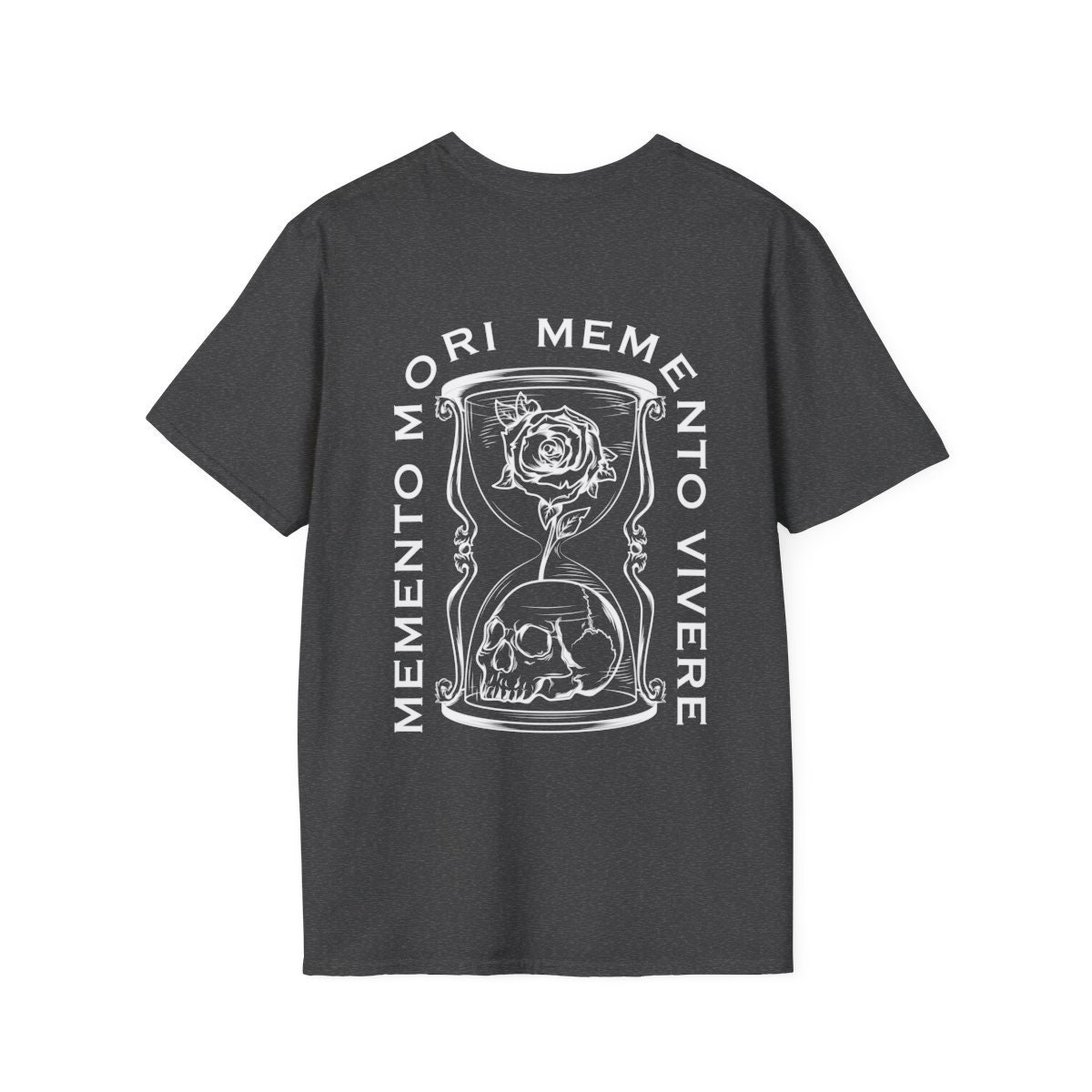 Memento Mori Memento Vivere Skull Rose Hourglass T-shirt, Marcus ...