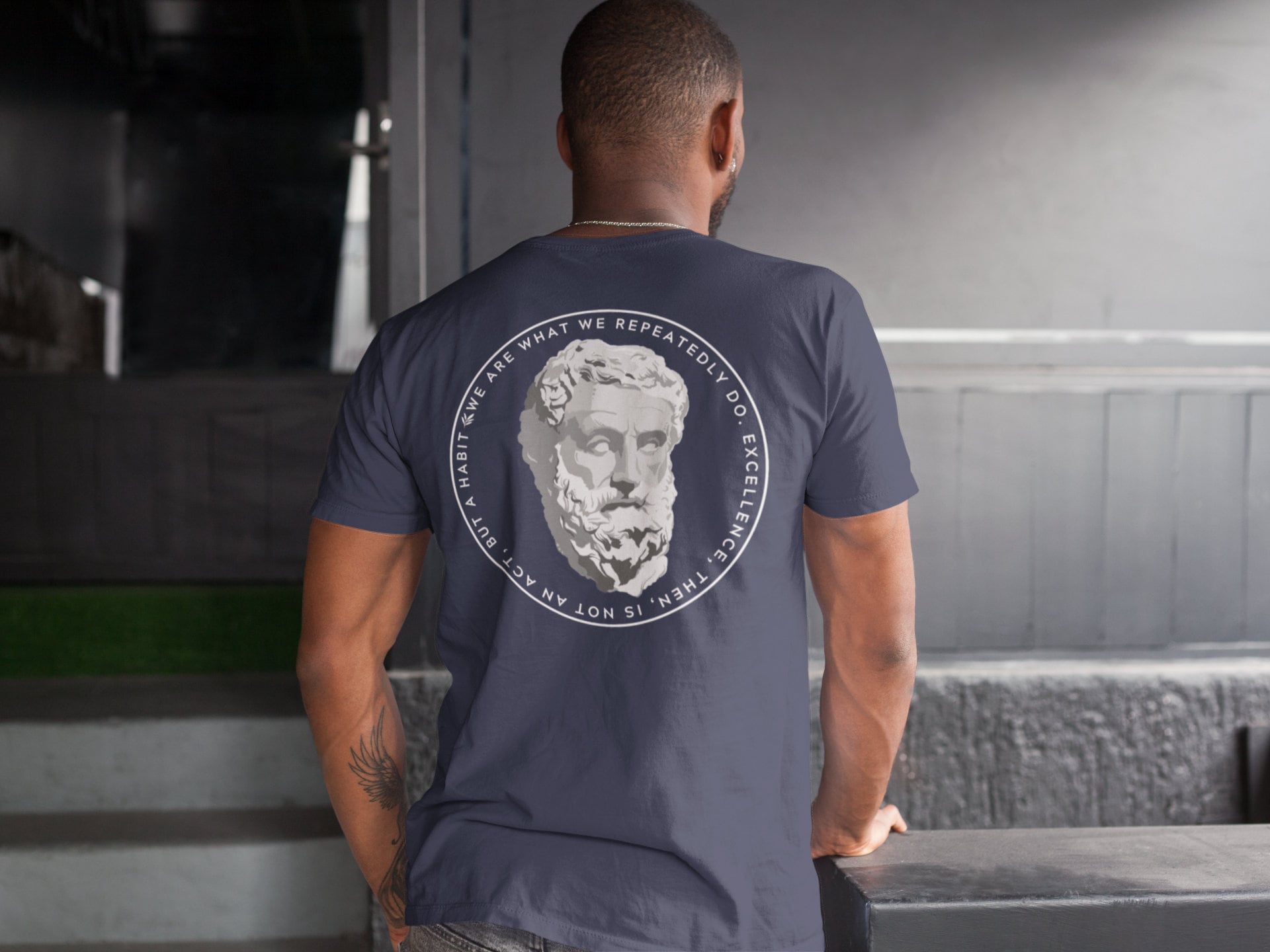 Aristotle Ancient Greek Philosopher T-shirt, We Are What We Repeatedly ...