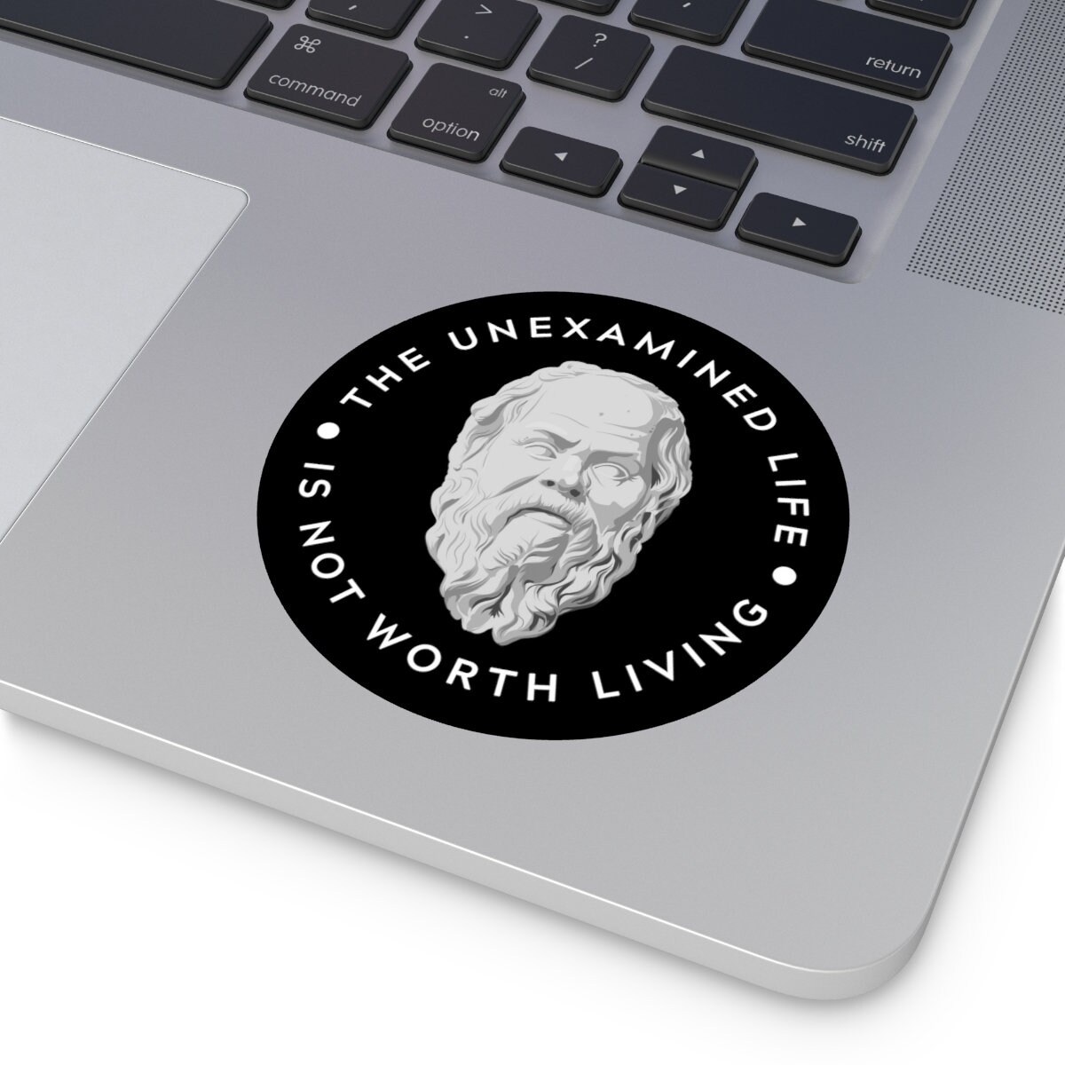 Socrates Ancient Greek Philosopher Round Vinyl Sticker the - Etsy