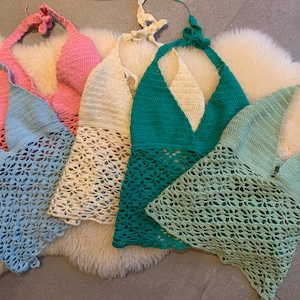 The Crochet Ruffle Top PATTERN - Etsy