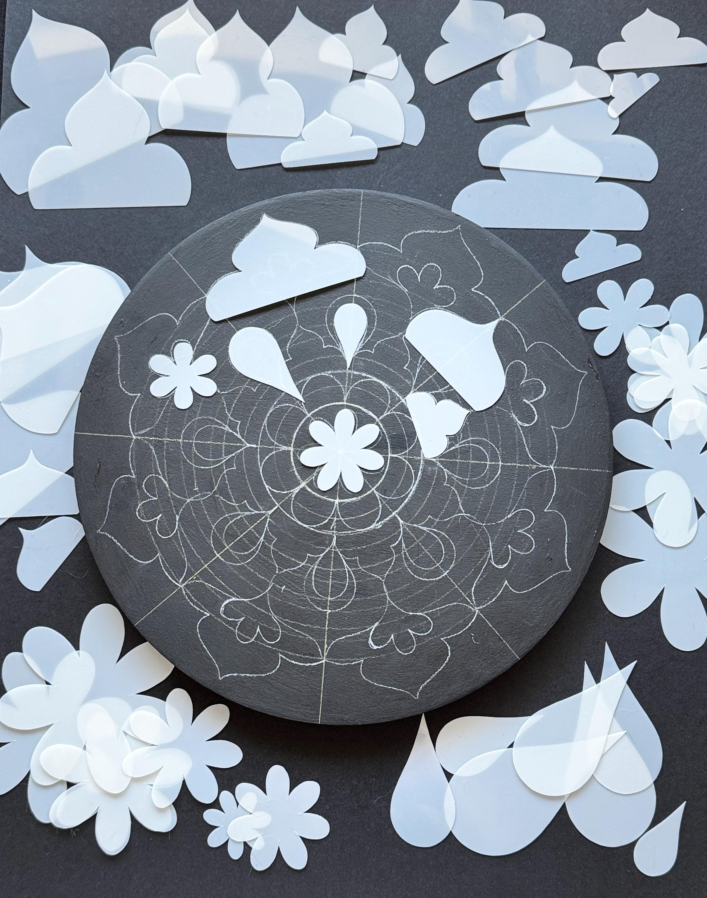 Set #A2 Wide- 9 Sizes, Stencil Design Tool for Creating Beautiful ...