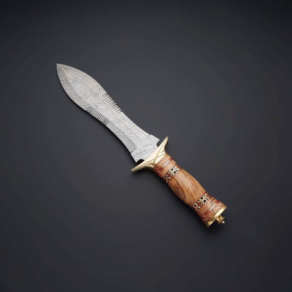 Custom Handmade, Damascus Steel, Hunting Dagger, Hand Forged, Fantcy ...