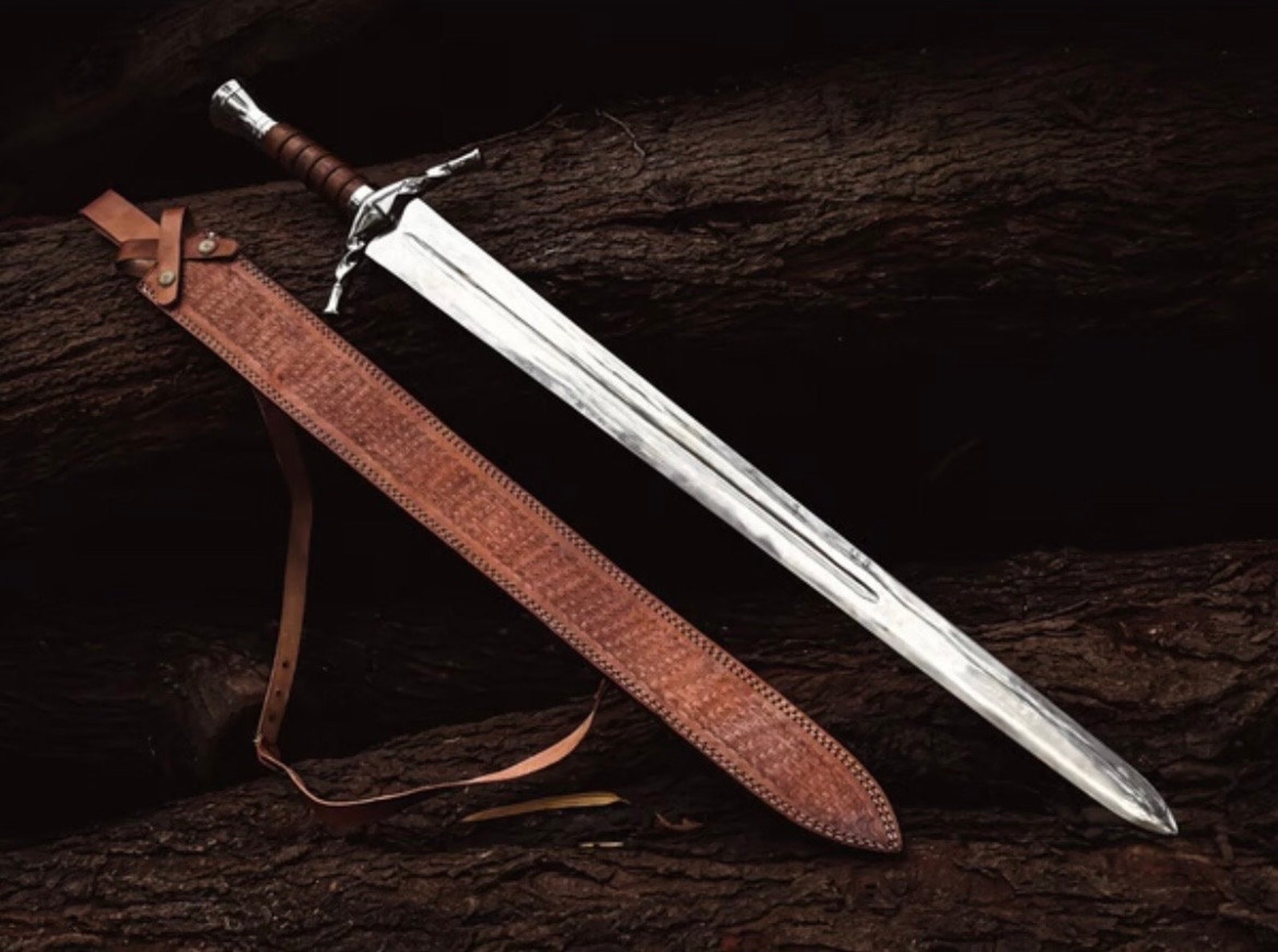 Handmade Viking Sword , Hand Forged Celtic-norse-gladiator Sword ...