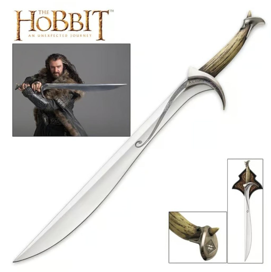 LOTR Hobbit Orcrist the Sword of Thorin Oakenshield, Orcrist Sword, Hobbit Sword, the Hobbit ...