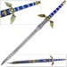 Legend of Zelda FULL TANG Master Sword Belt Shield Set 1045 Carbon ...