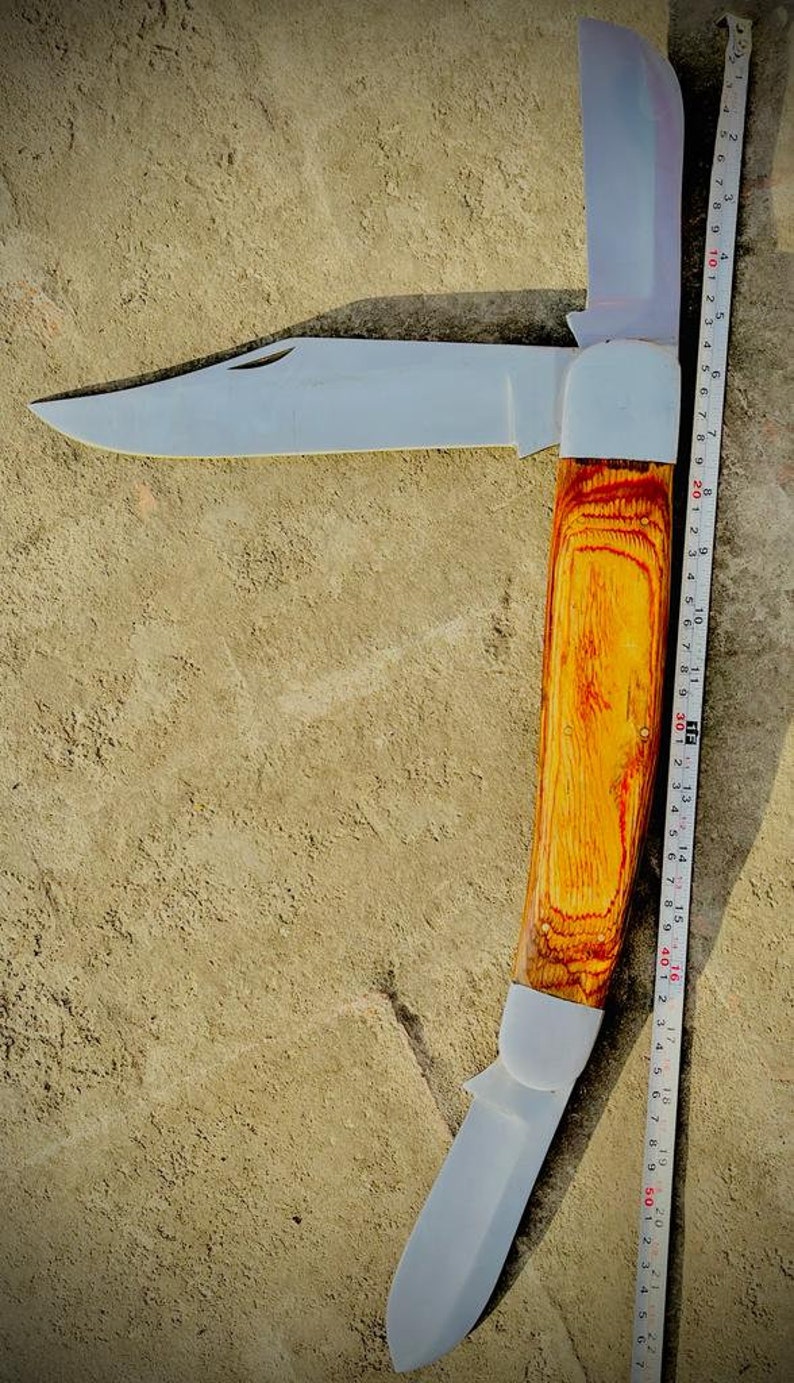 23 Inches Rare Find Vintage Antique Big Folding Knife, 1960's Knife ...