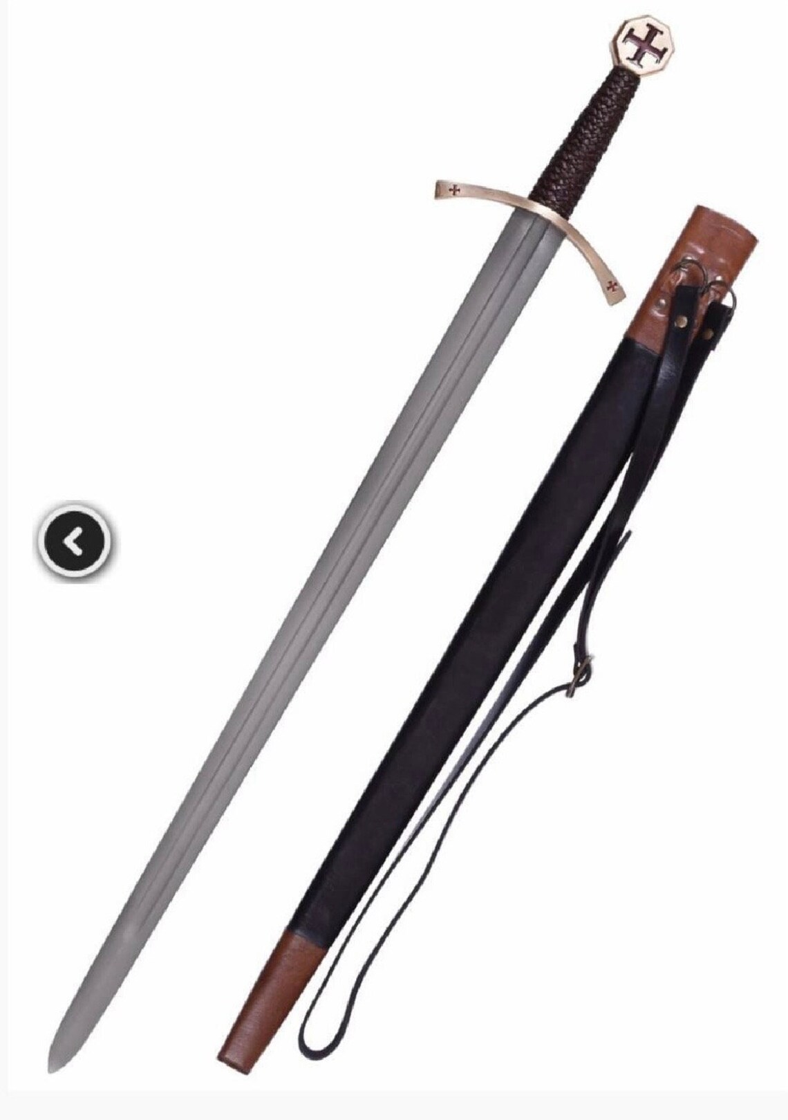 Custom Handmade Damascus Steel Sword, Viking Sword, KNIGHTS TEMPLAR ...