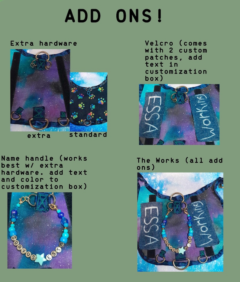 Custom Plush Harnesses - Etsy
