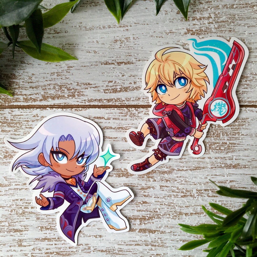Xenoblade 3 Inch Chibi Vinyl Sticker - Etsy