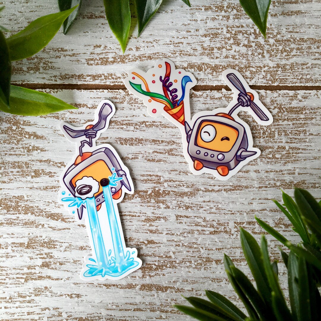 Telly 2.5 Inch Vinyl Sticker - Etsy