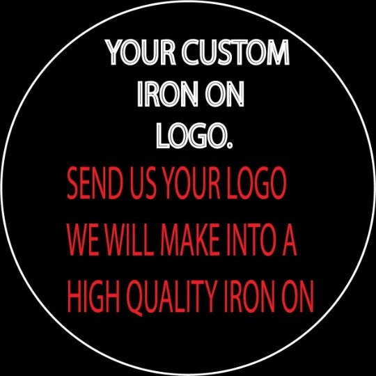 Your Custom Iron on Logo High Quality HTV - Etsy