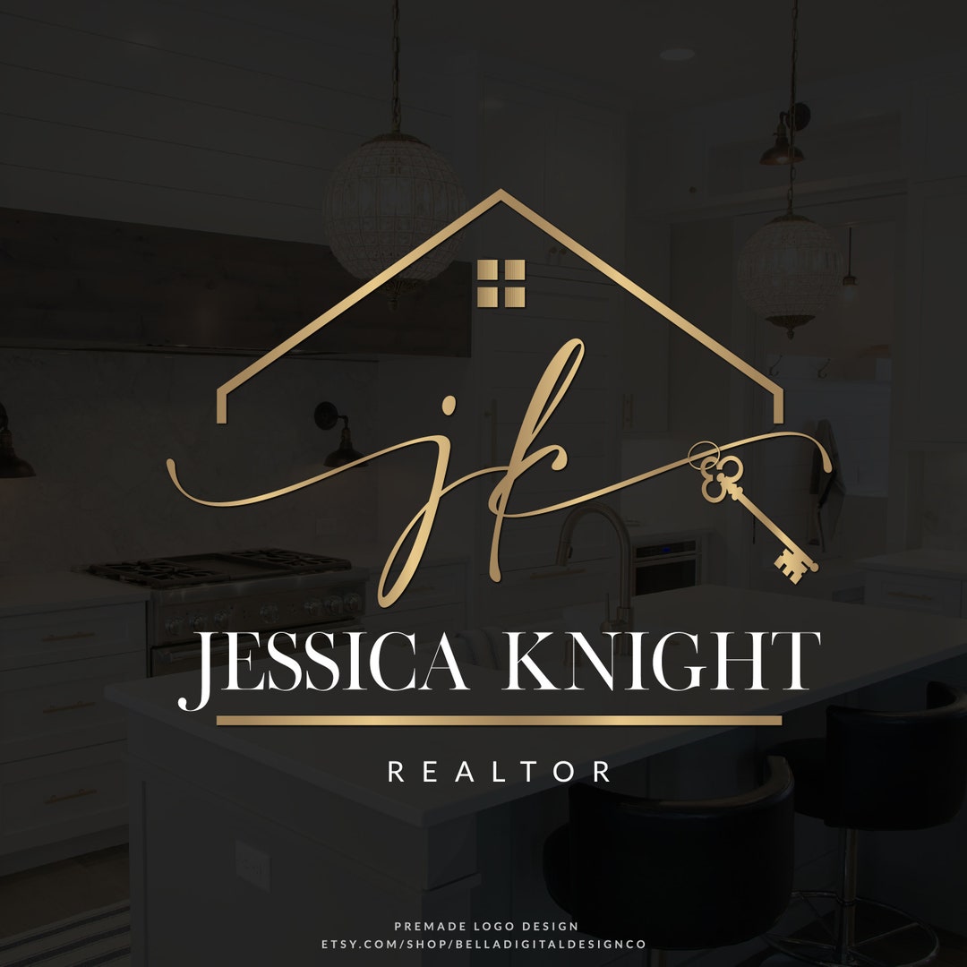 Realtor Logo Design, Realtor Logo With Key, Real Estate Logo Design ...