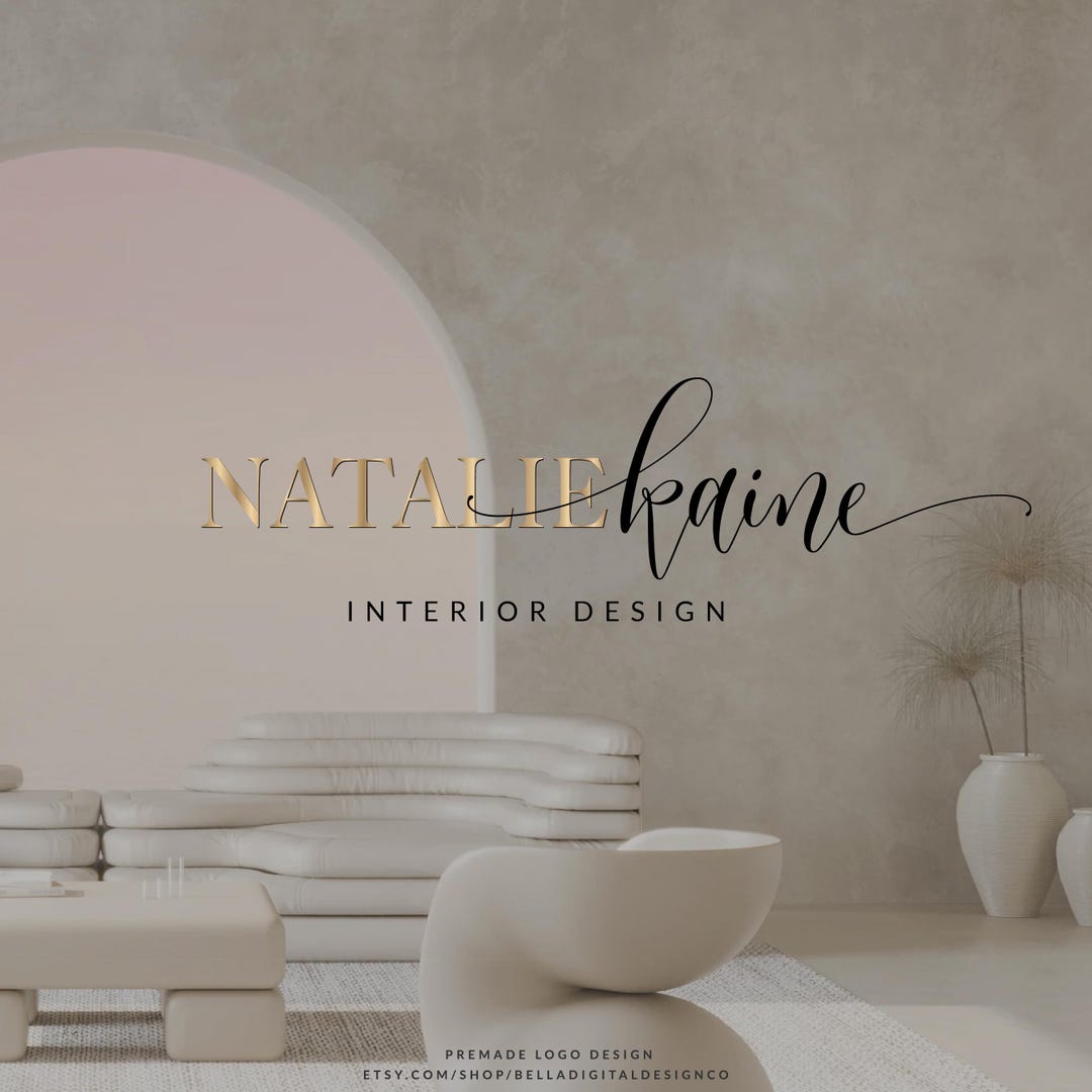 Minimalist Interior Design Logo, Photography Logo, Realtor Logo ...