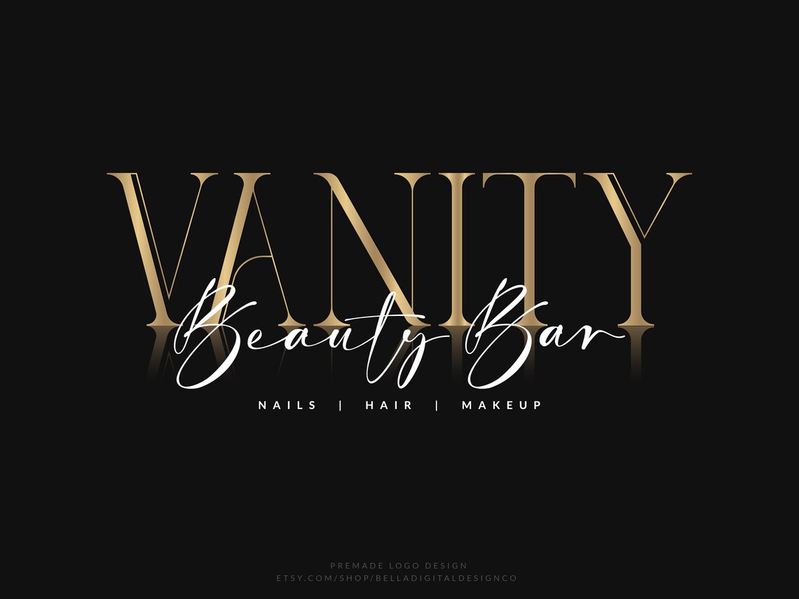 Beauty Logo Logo for Salon Gold Logo Design Luxury Logo - Etsy