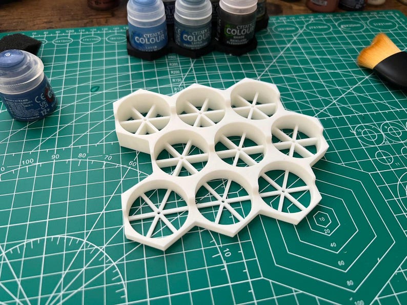 Citadel Color Paint Holder 3D Printed Paint Organizer Space-saving ...