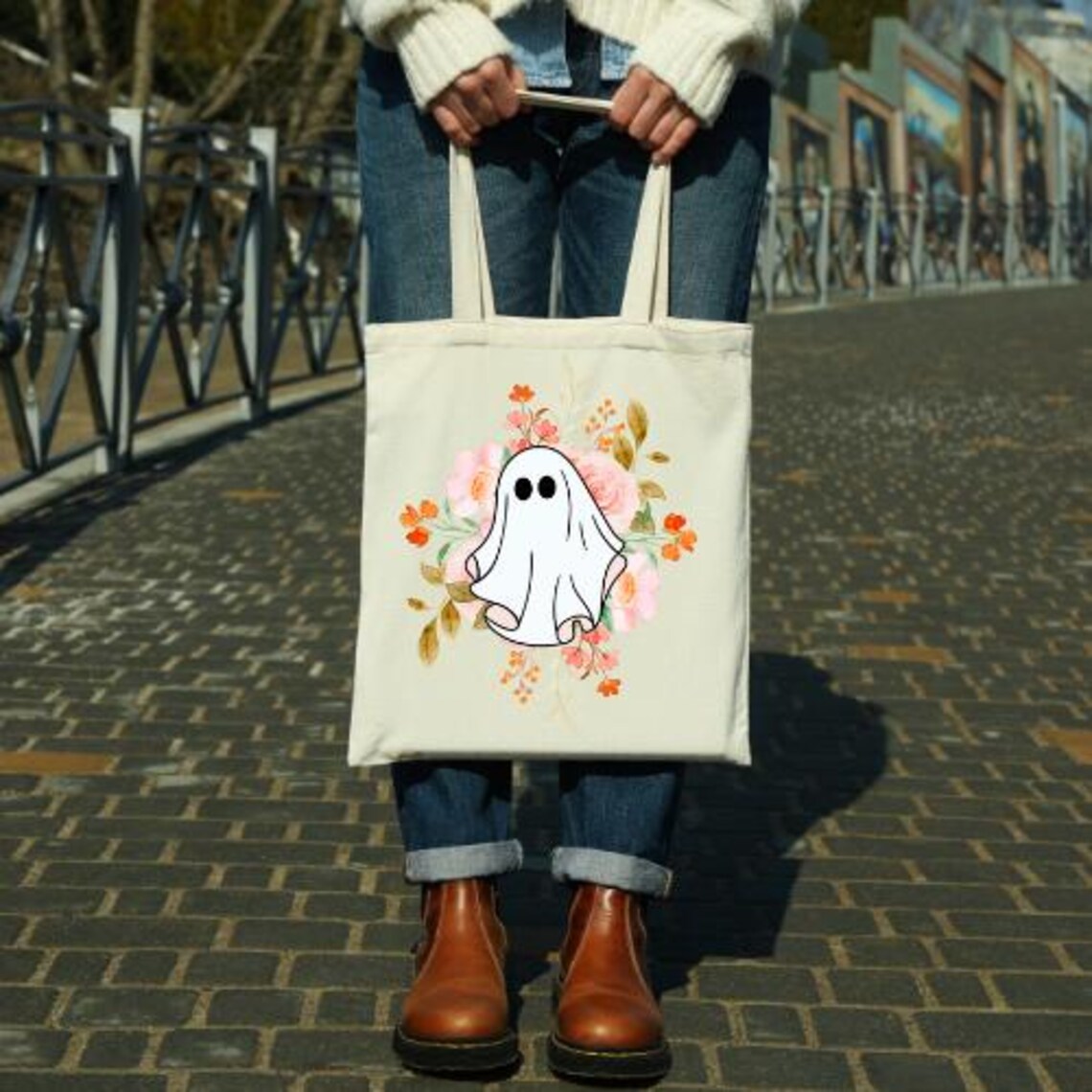 Flower Ghost SVG Bundle | Ghost Flower SVG | Cute Ghost SVG | Cute ...
