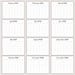 Blank Calendar Template | 2028 Calendar | Printable Blank Monthly ...